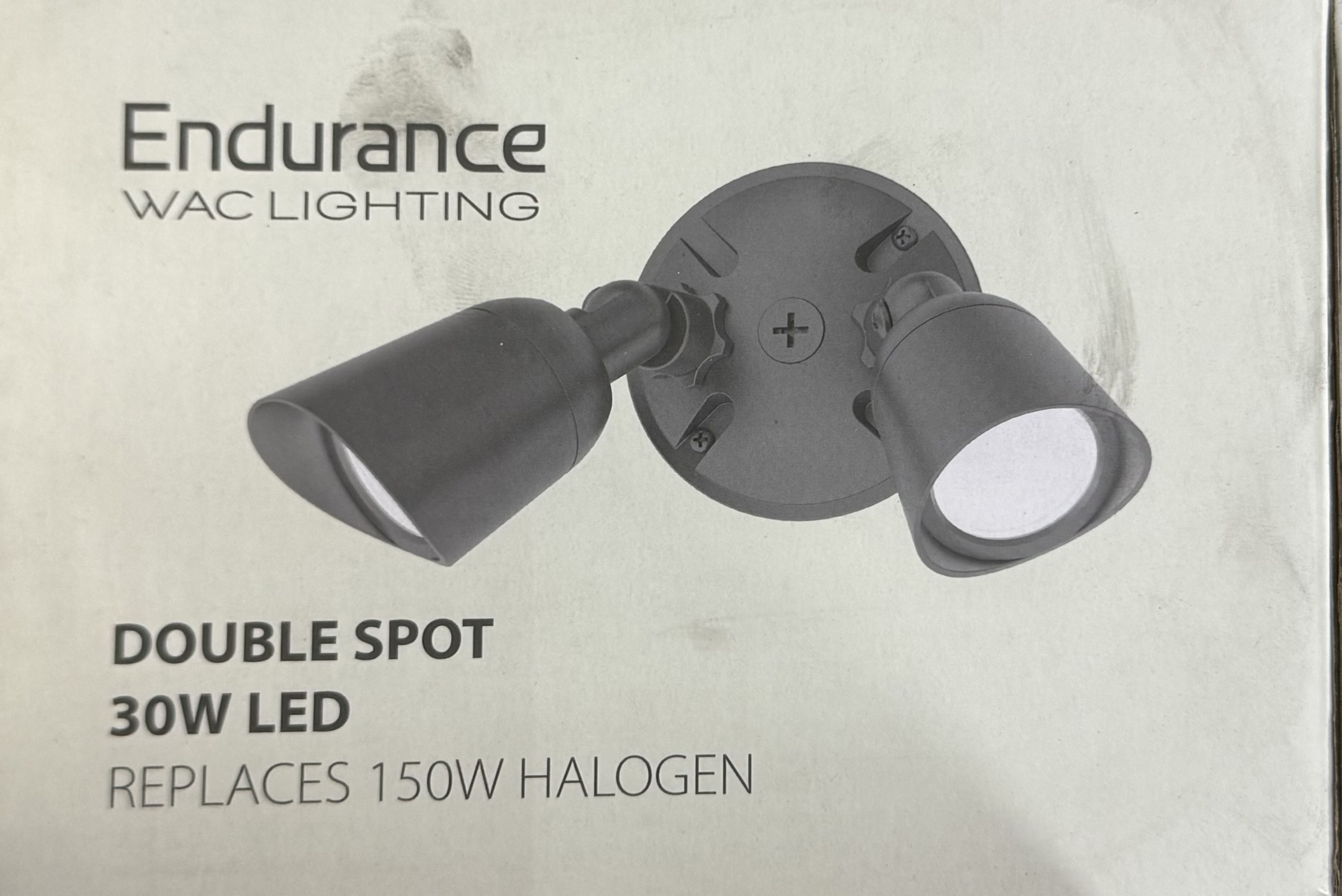 Wac Lighting 7 Endurance Double Spot Energy Star Led Spot Light Wp ...