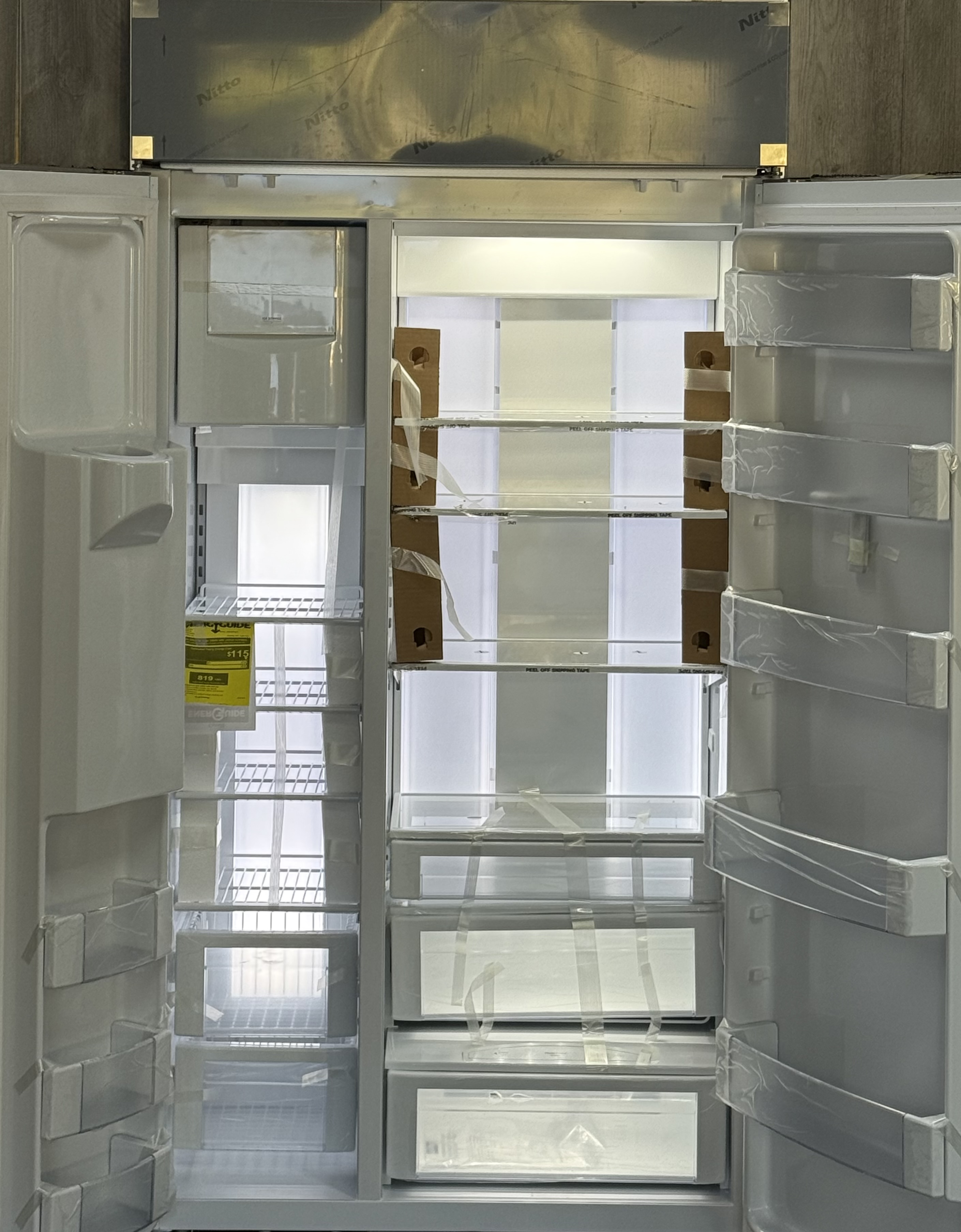 Cafe 42 Counter Depth Built In Side By Side Smart Refrigerator With 24 ...