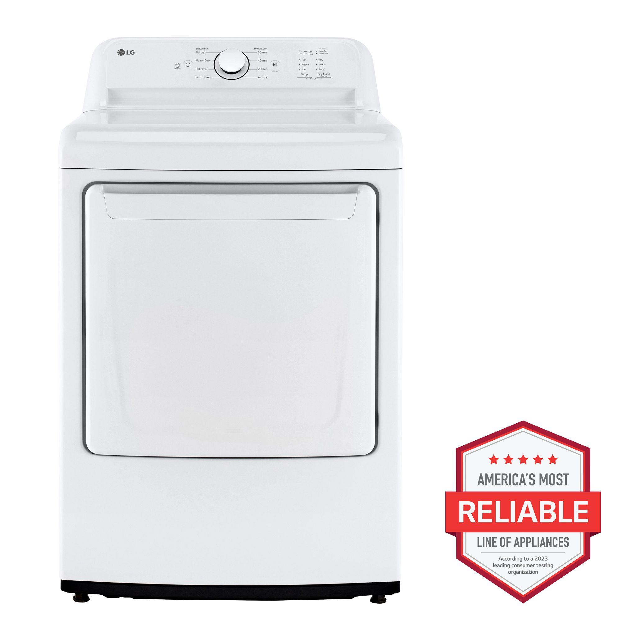Lg Dryer Electric DLE6100W - Mardeys